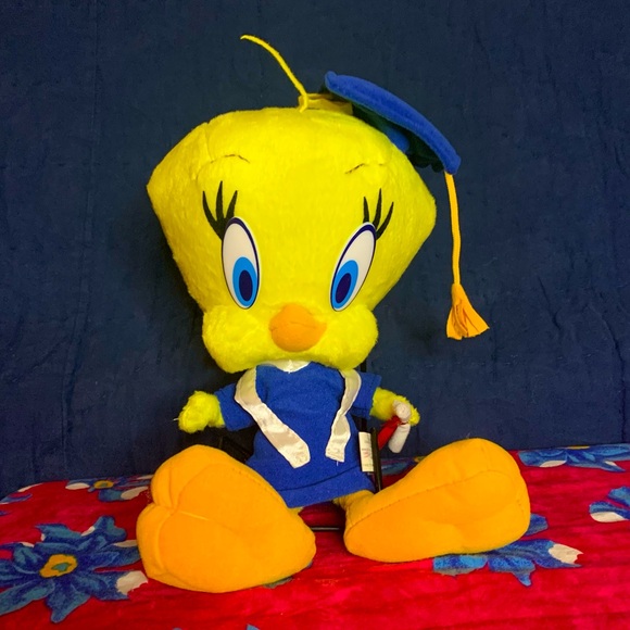 Warner Bros. | Toys | Looney Tunes Graduation Tweedy Bird By Nanco ...